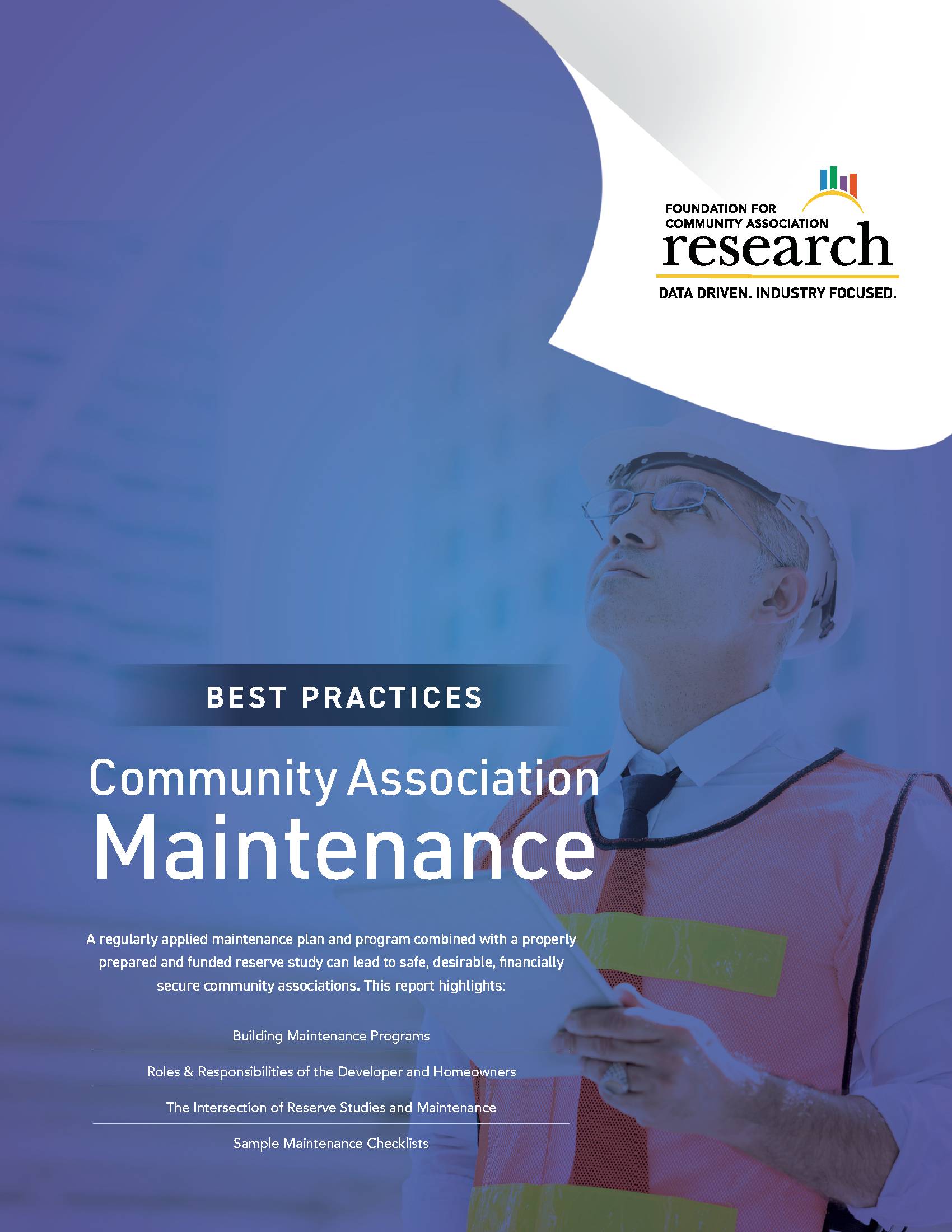 Best Practices Community Association Maintenance Report 2023 - Epsten, APC